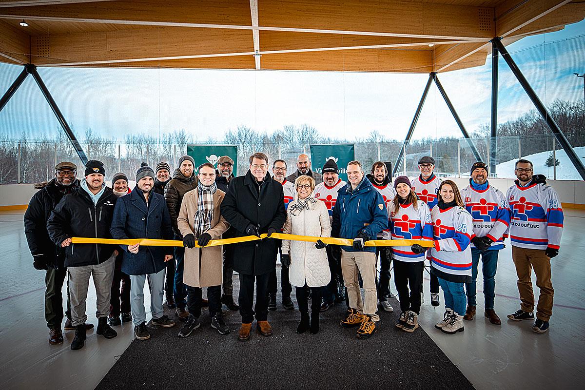 Victoriaville inaugure le Complexe multifonctionnel du parc Terre-des ...