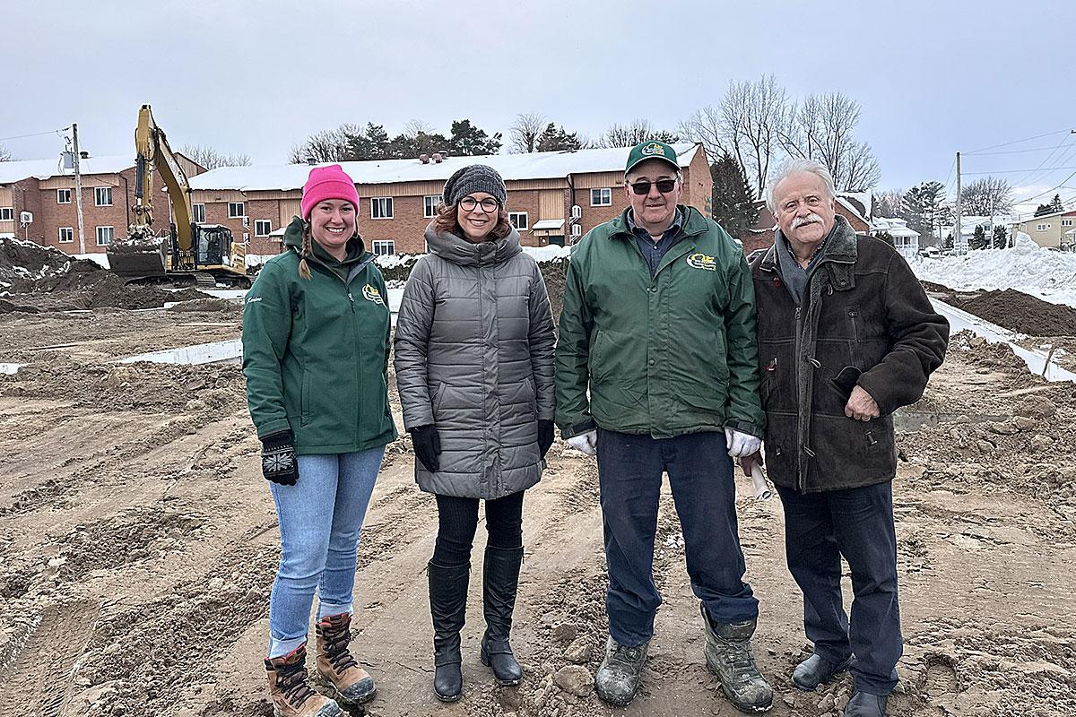 Nicolet lance le chantier du projet résidentiel Station du Domaine ...